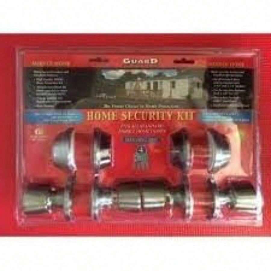 Mobile Home Entry Lockset. Door Lock & Deadbolt. Stainless Steel Keyed ...