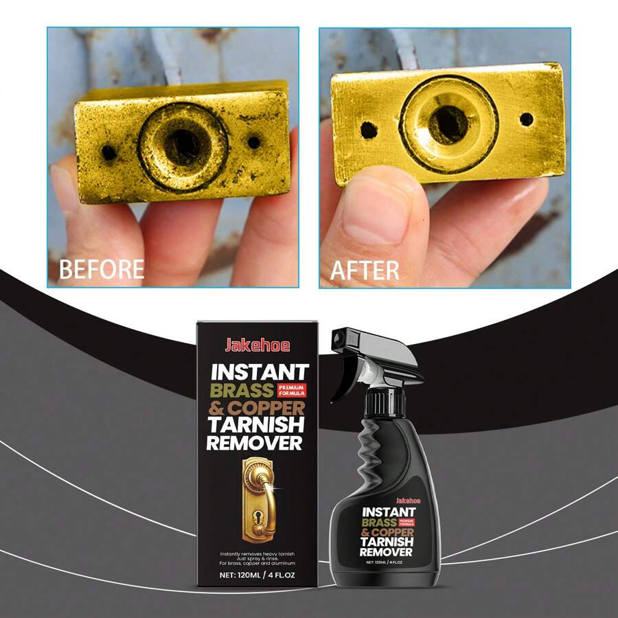 Brass Cleaner, Removes Rust And Water Stains To Restore Brass Shine ...
