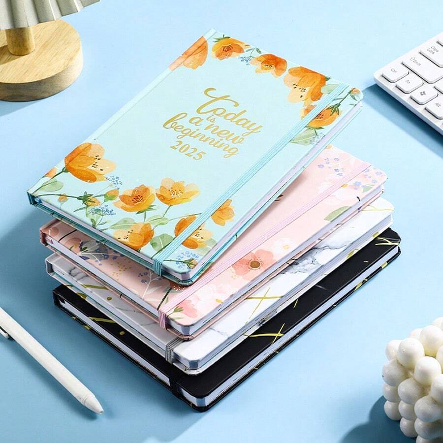 2025 New English Version Student Lacing Planner Notebook, Study Diary Journal | SHEIN EUR