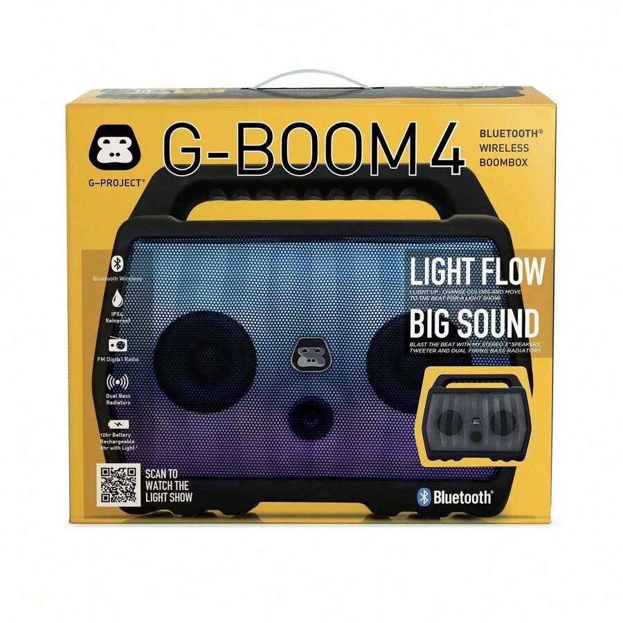 G-BOOM 4 Wireless Bluetooth Party Speaker | SHEIN USA