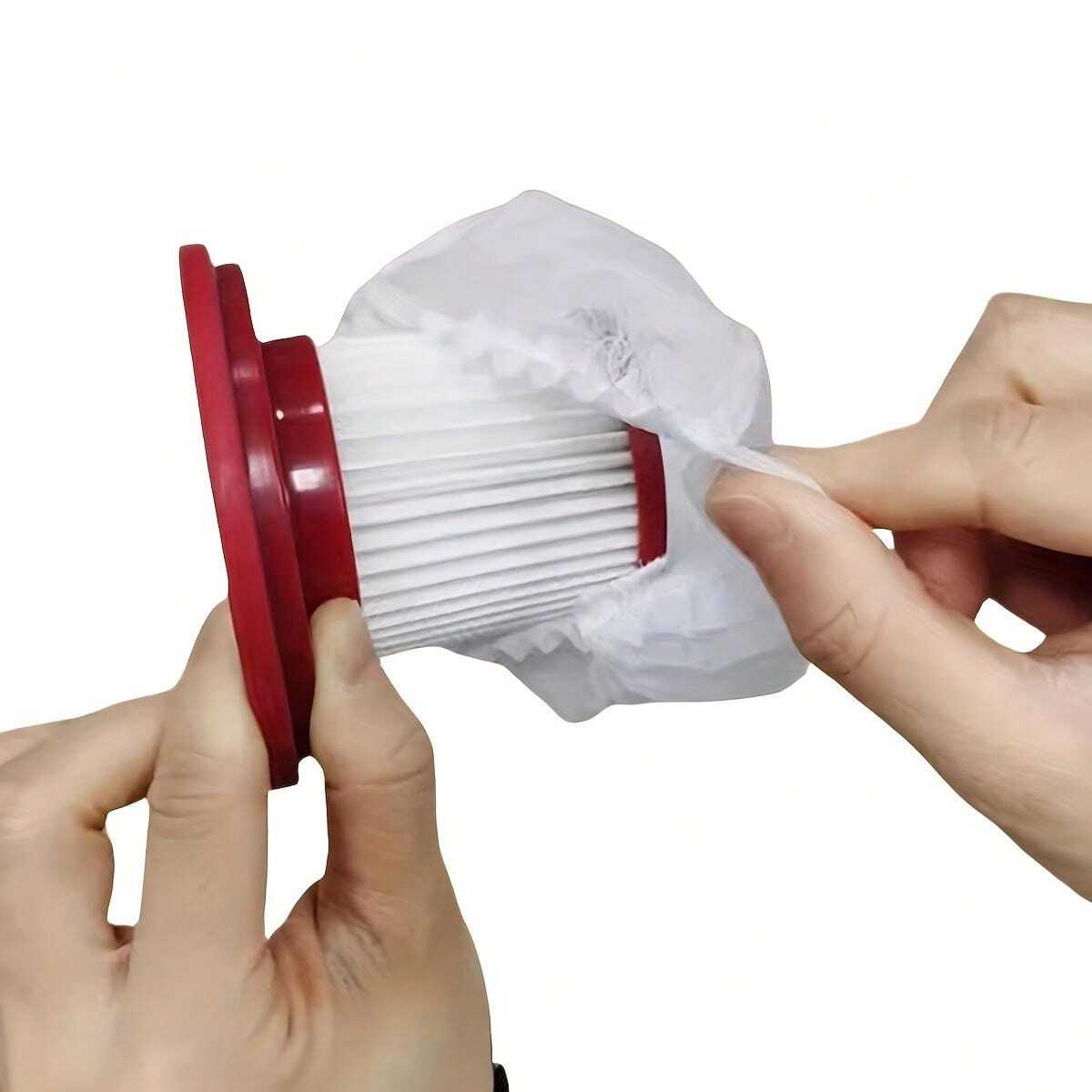 50pcs/ Polyester Vacuum Filter Covers, Non-Woven Mesh Cartridge Filters ...