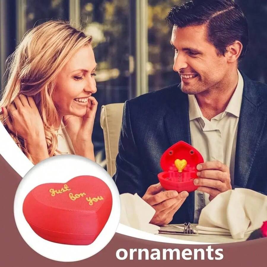 Pop Out Prank Gift Box 3D Printed Heart Prank Box Toy 2025 Valentine's ...