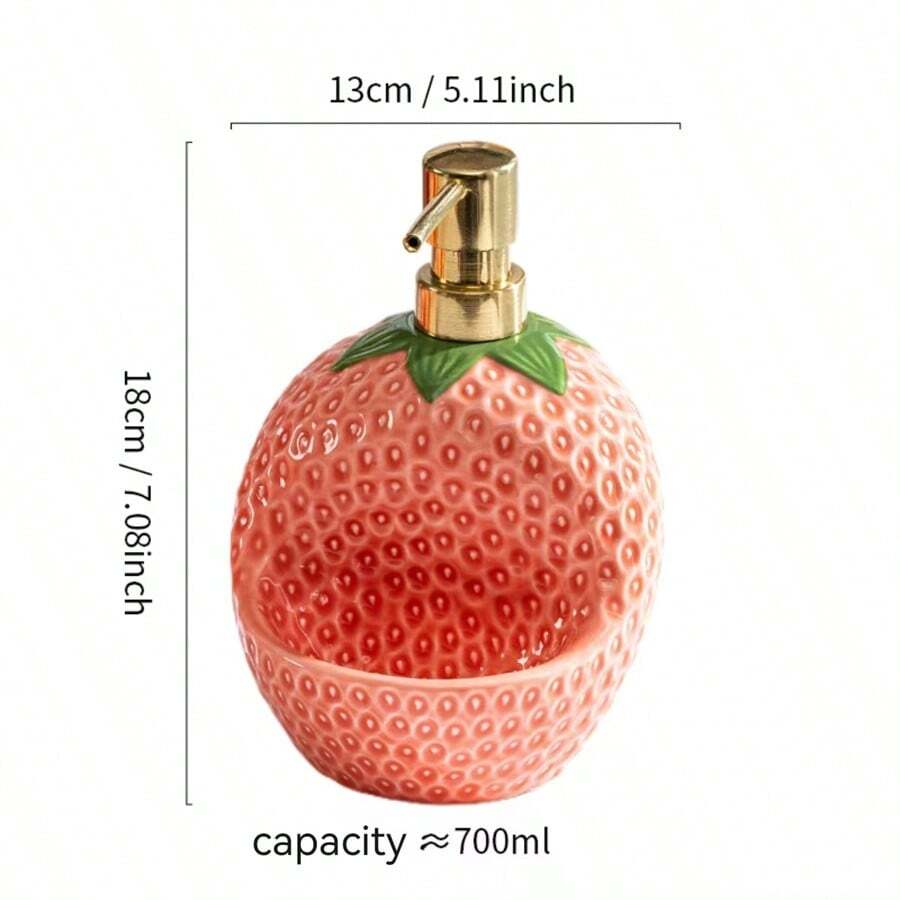 Kitchen Dishwashing Liquid Dispenser Bottle, Bathroom Ceramic Liquid ...