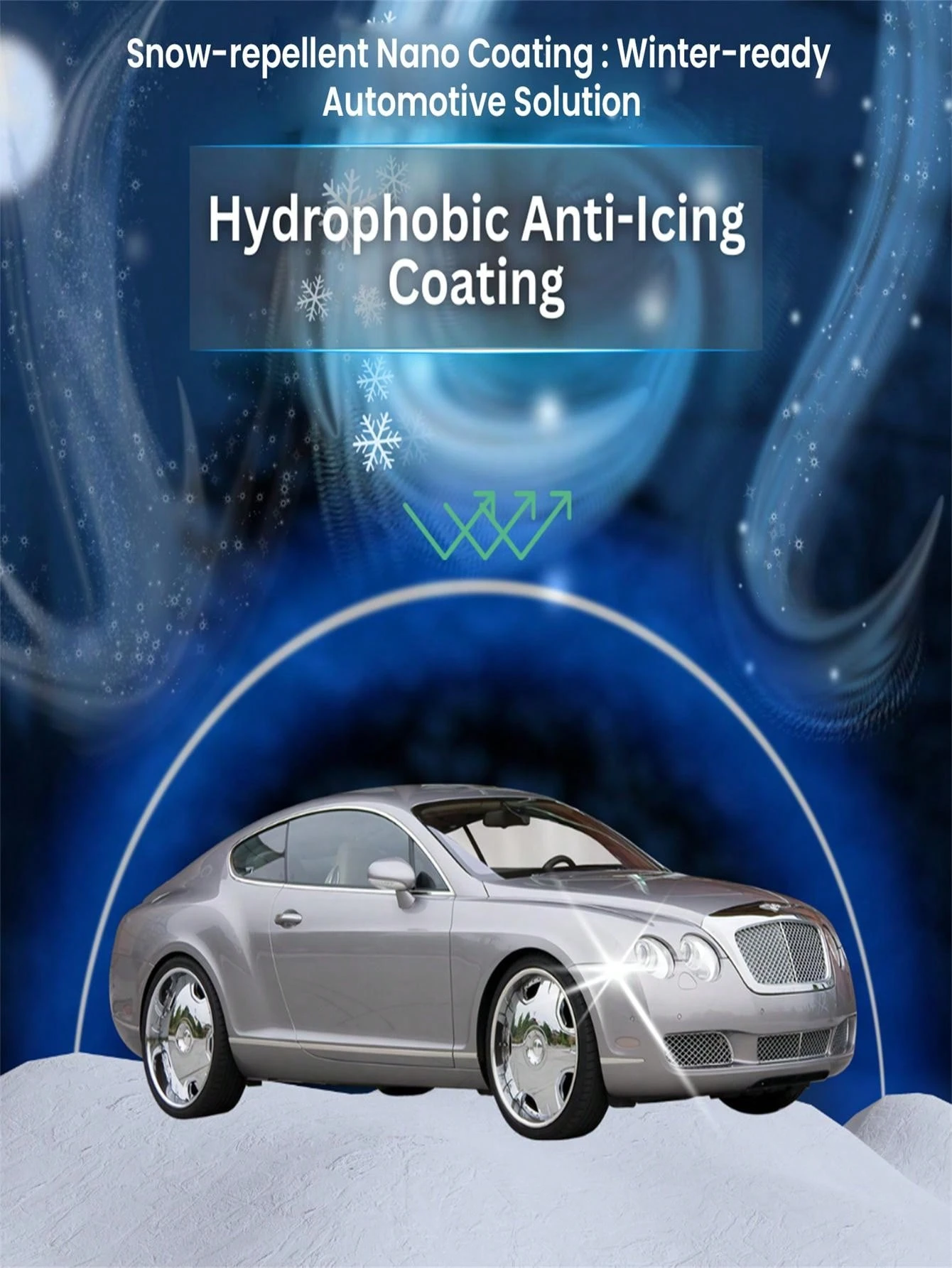 Sponge Wipe Car Glass Hydrophobic Snow And Defrost Artifact Car ...