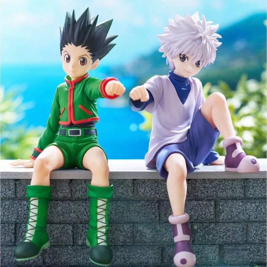 Banpresto Gon, Killua Compression Ramen Series Figurine Sculpture ...