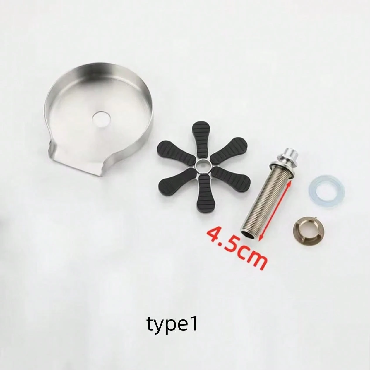 Kitchen Sink Glass Cup Wash Automatic Stainless Steel Pressure Spray ...