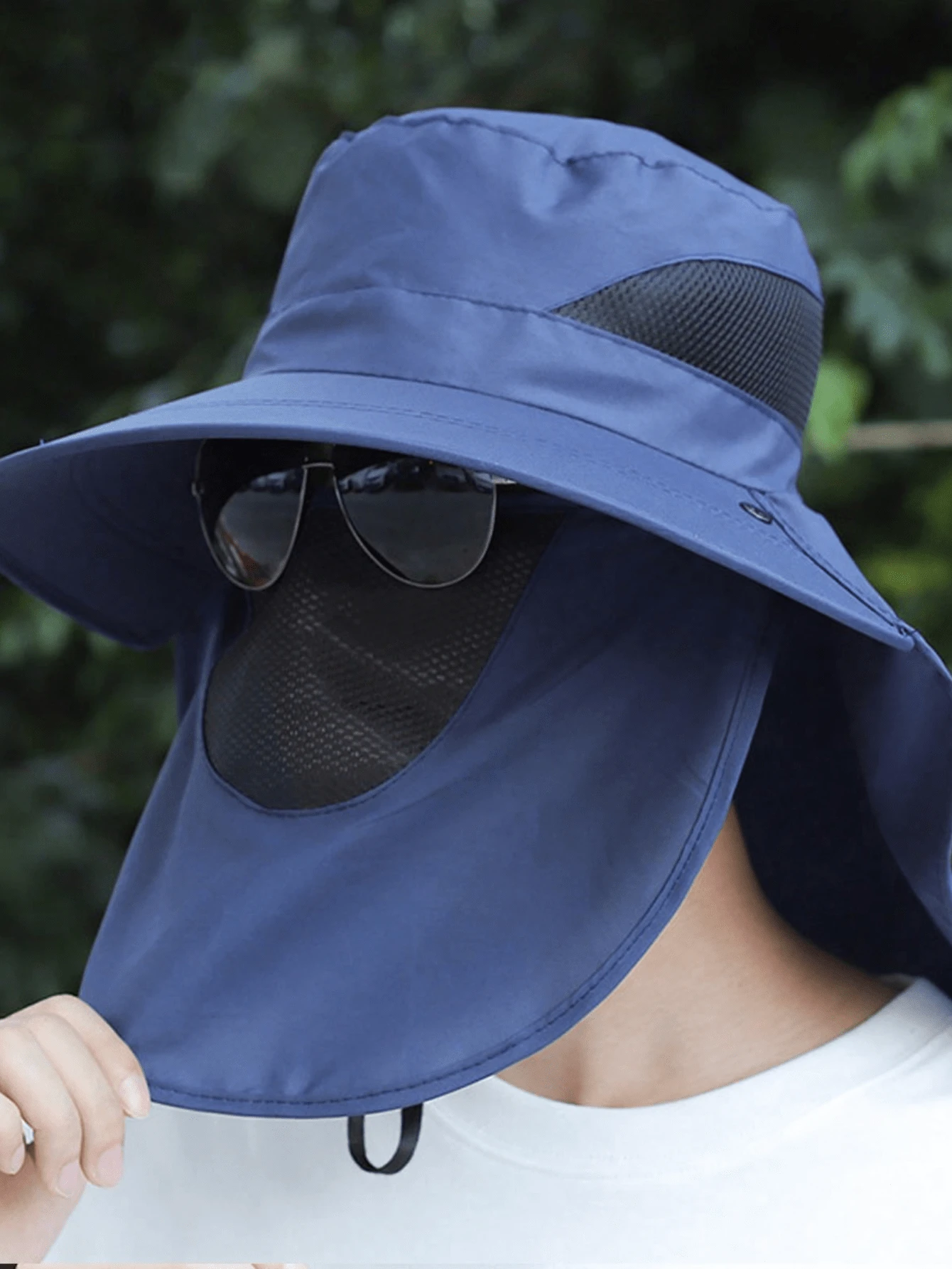 Men's & Women's Fishing Hat: Outdoor UV Sun Protection With Wide Brim ...