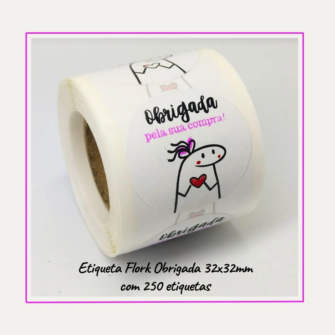 Kit 500 Bento Flork Adhesive Labels Thank You For Your Purchase | SHEIN USA