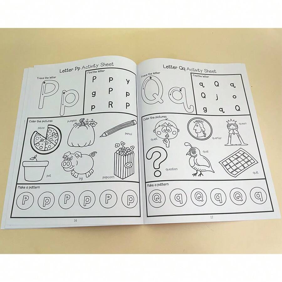 Lachilly Livro de Exercícios de Rastreamento do Alfabeto ABC ...