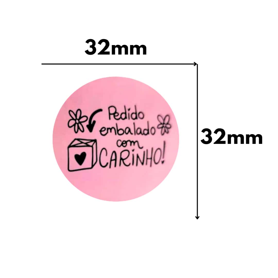 Kit 1,000 Adhesive Labels Order Packaged With Love Pink | SHEIN USA