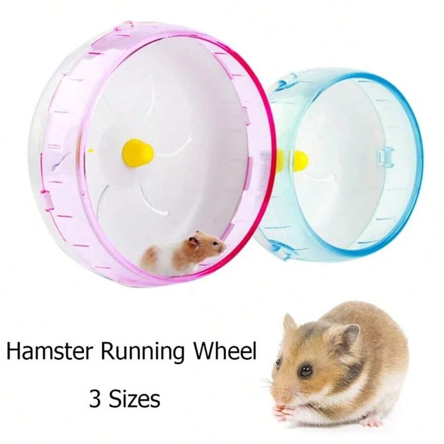 Hamster Running Disc Toy Silent Exercise Runner Roller Rotatory Jogging ...