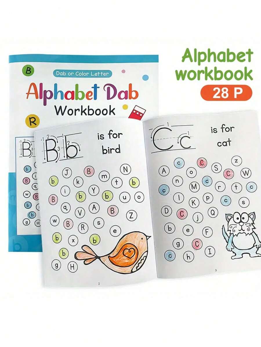 Alphabet A-Z Learning Workbook - Educational English Language Coloring ...