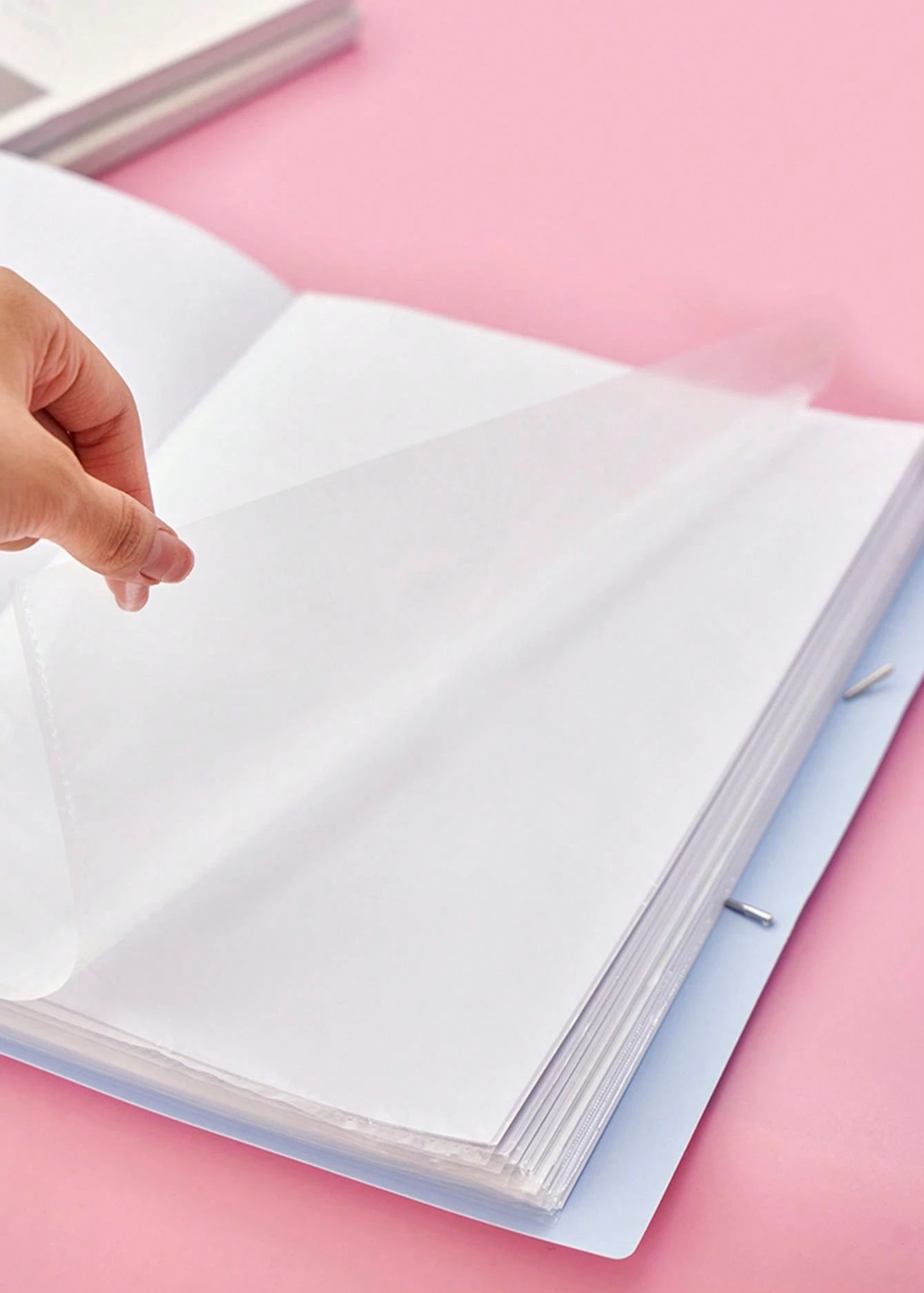 30-Page A4 Clear Multi-Layer Document File Folder, File Case For ...