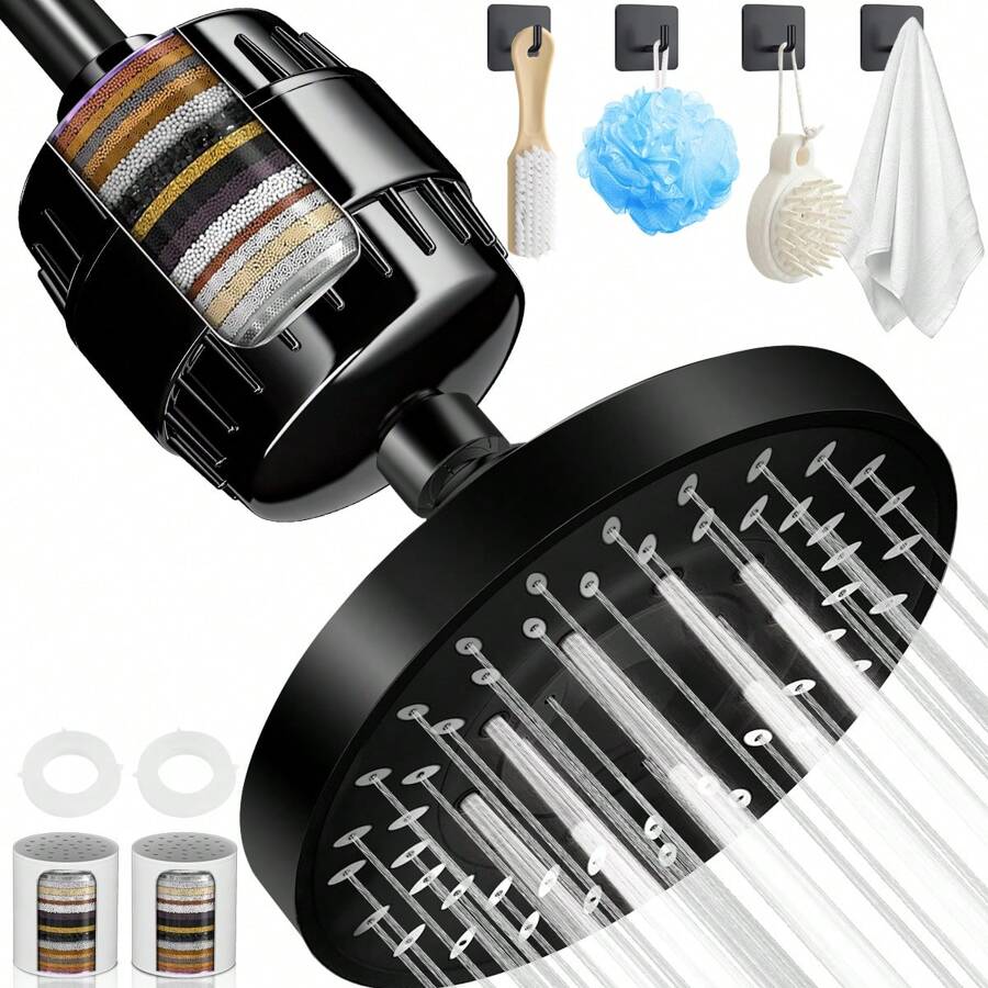 Ducha con filtro, regulable en 5 niveles | Moda de Mujer | SHEIN México