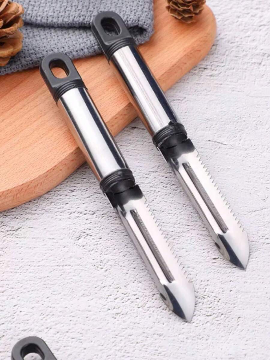 Stainless Steel Vegetable Peeler Multipurpose Kitchen Peeling Knife ...
