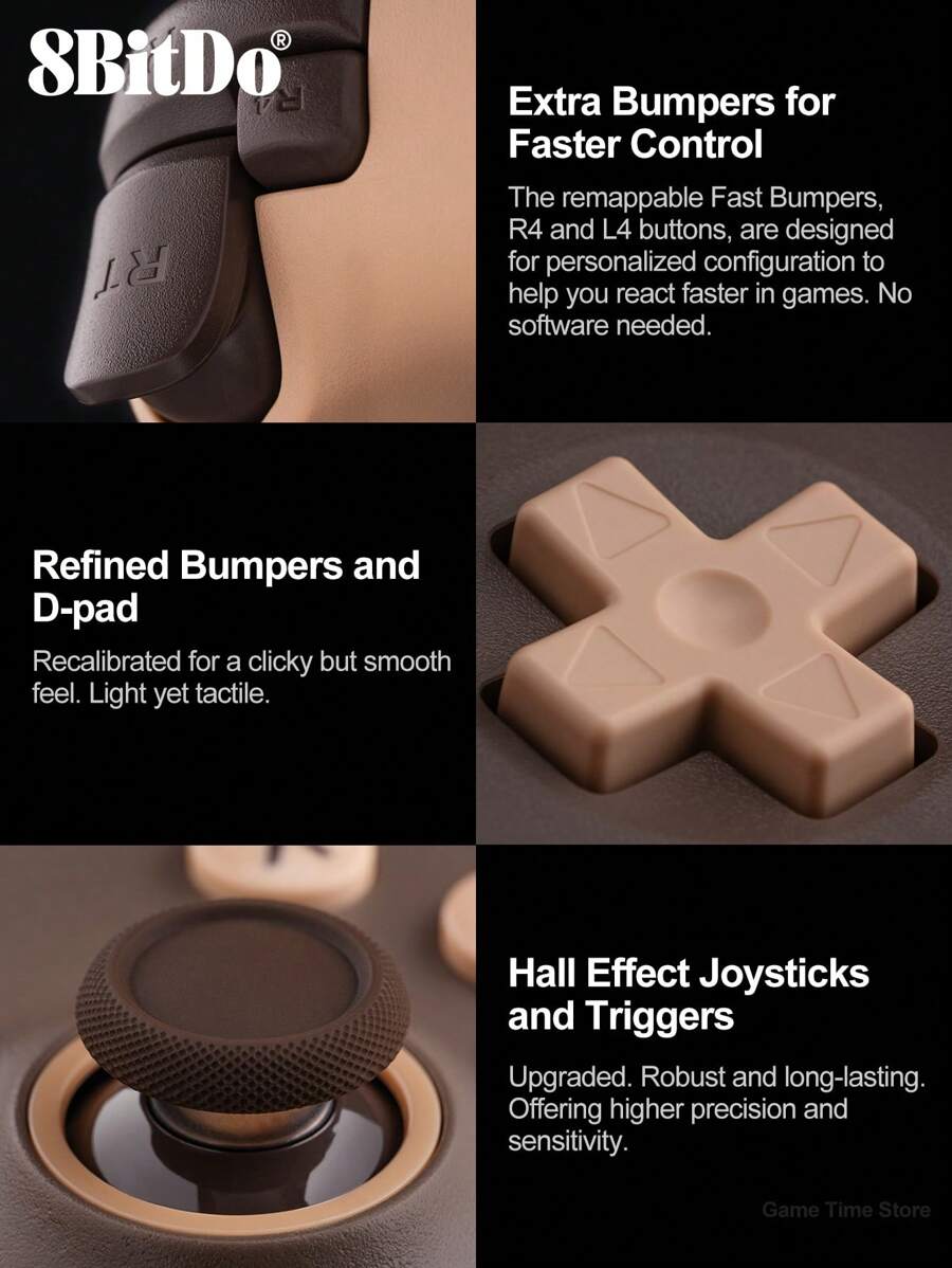 8bitdo 8Bitdo Gamepads PC Controle Android Ultimate 2C Wireless Controller With 1000Hz Polling ...