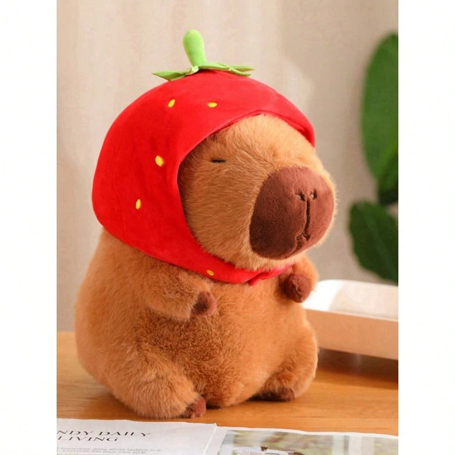 90CM. Cute Capybara Plush Doll. A Capybara Stuffed Animal With A ...