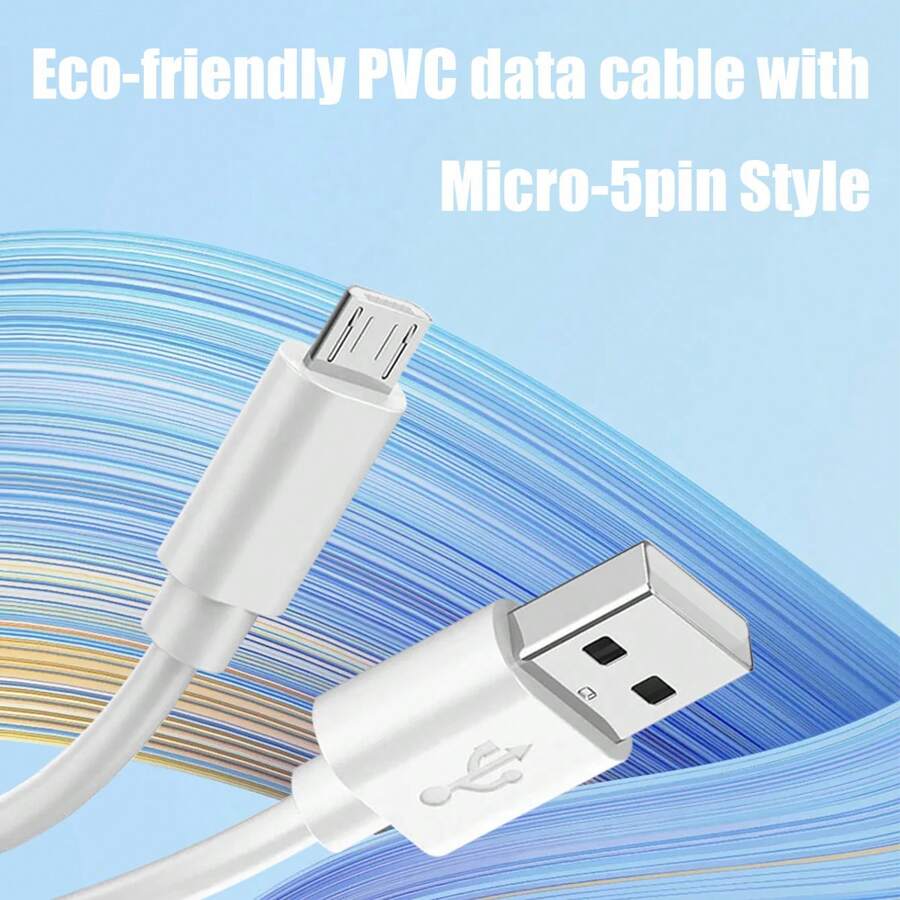 Must Be A Boutique! The One Meter Long Pure White USB To Micro 5-Pin ...