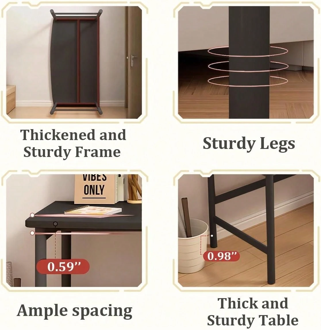 Computer Desk For Small Space Writing Desk Modern Simple Style Home ...