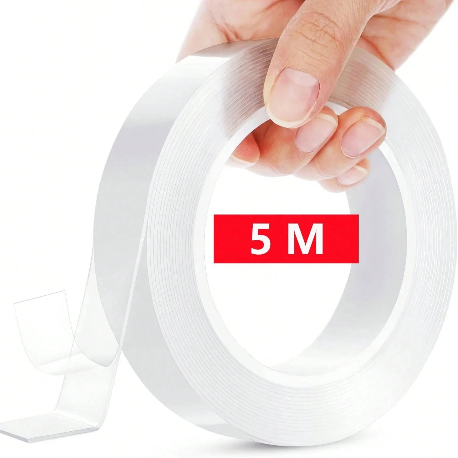 Extra-Strong Double-Sided Nano Tape - Washable And Reusable, No Residue ...