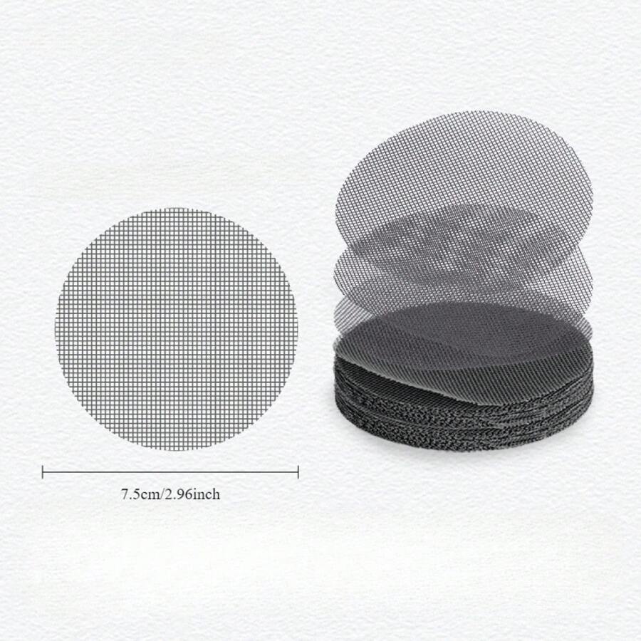 50pcs Round Mesh Plant Support Screens,Round Mesh Drainage Screens For ...