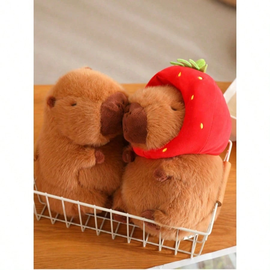 40CM. Cute Capybara Plush Doll. A Capybara Stuffed Animal With A ...