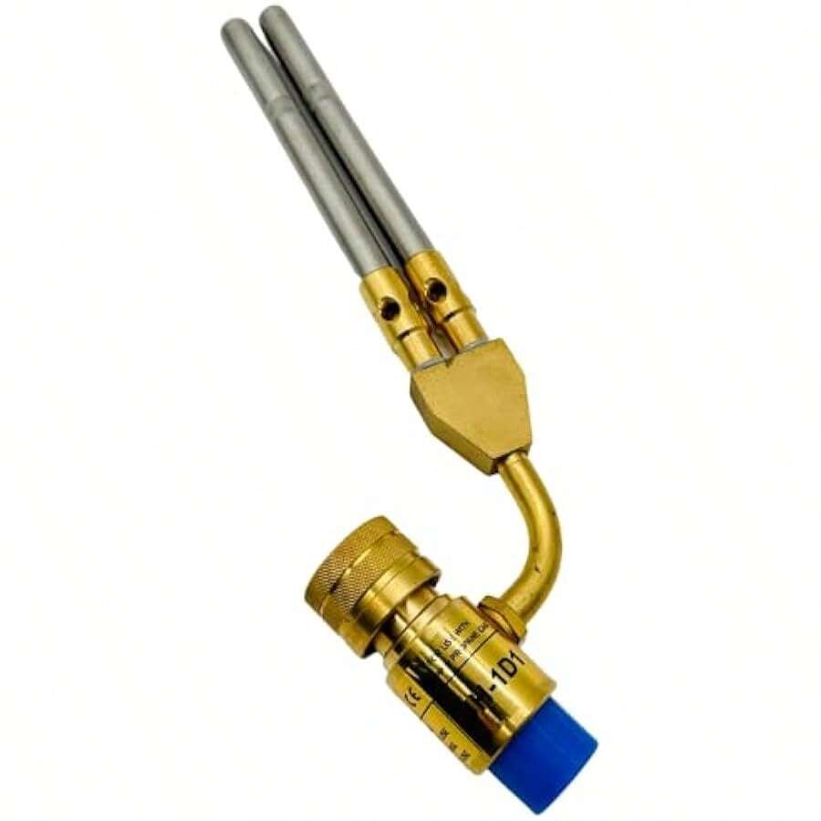 AirTech-UK Twin Burner Turbo Swl PRO MAPP Gas Or Propane Double Barrel ...