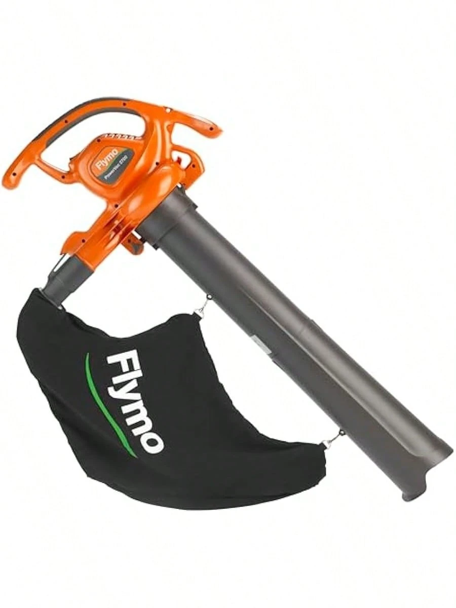 Flymo PowerVac 2700 Electric Garden Blower And Vacuum | 3-In-1 Powerful Leaf Blower Vacuum And ...