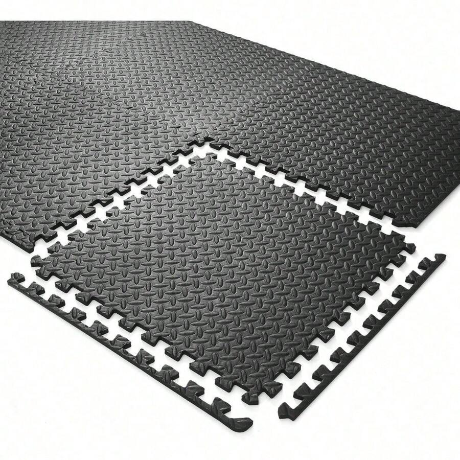 Pack Of 30 Exercise Flooring Mats - 24 X 24 Inch Foam Rubber ...