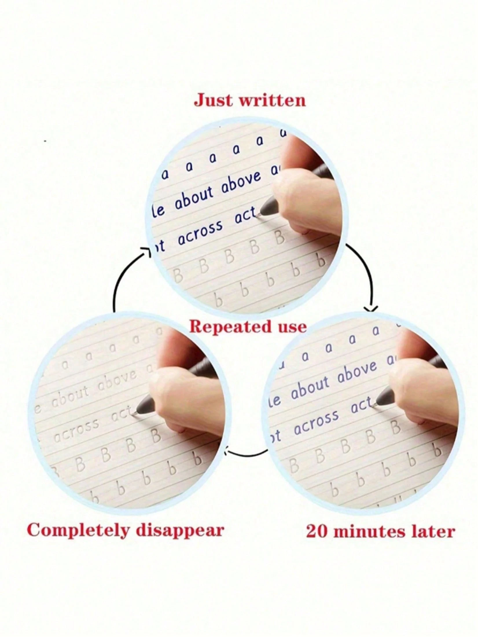 1pc Hengshui Calligraphy Pen Copybook, Cursive English Calligraphy ...