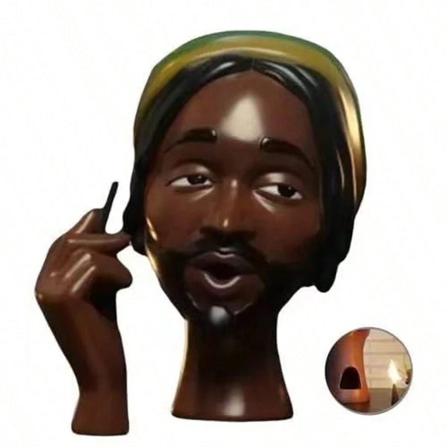 Head Incense Burner , Headscents Incense Holder, Creative Face Head ...