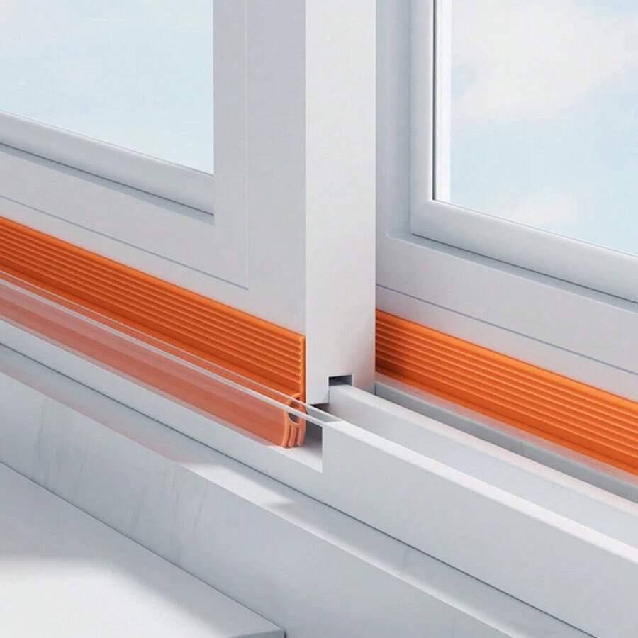 TPE Sliding Window Seal Strip Self Adhesive Triple Sound Insulation ...