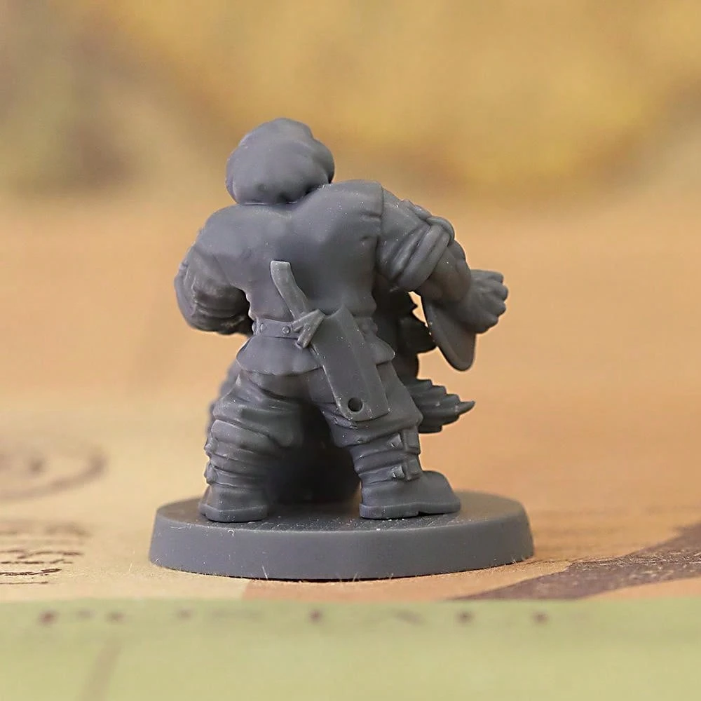 Dwarf Food Seller Miniature, Premium 3D Printed Fantasy Tabletop ...