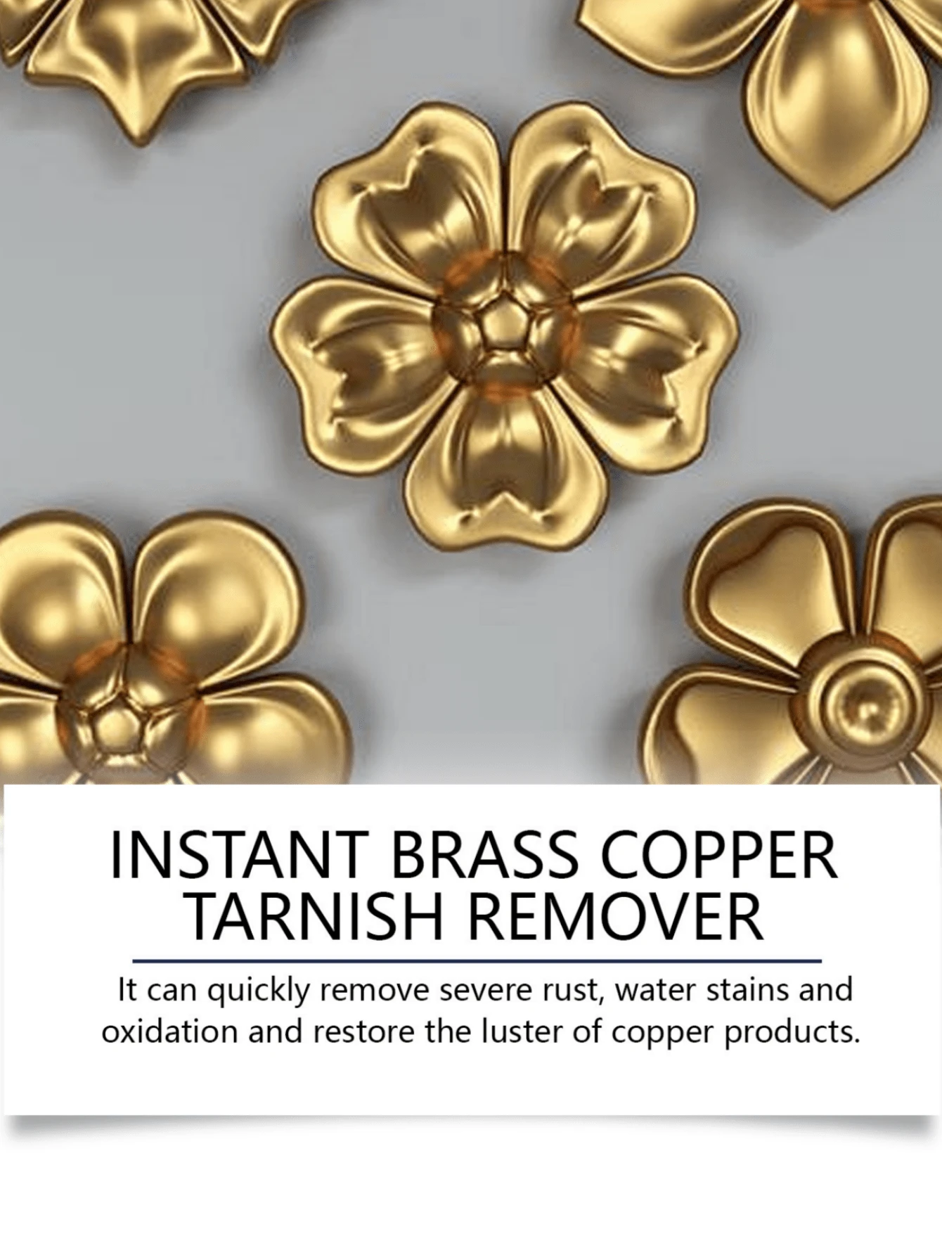 Brass Cleaning Agent To Remove Rust Water Stains To Protect Brass ...