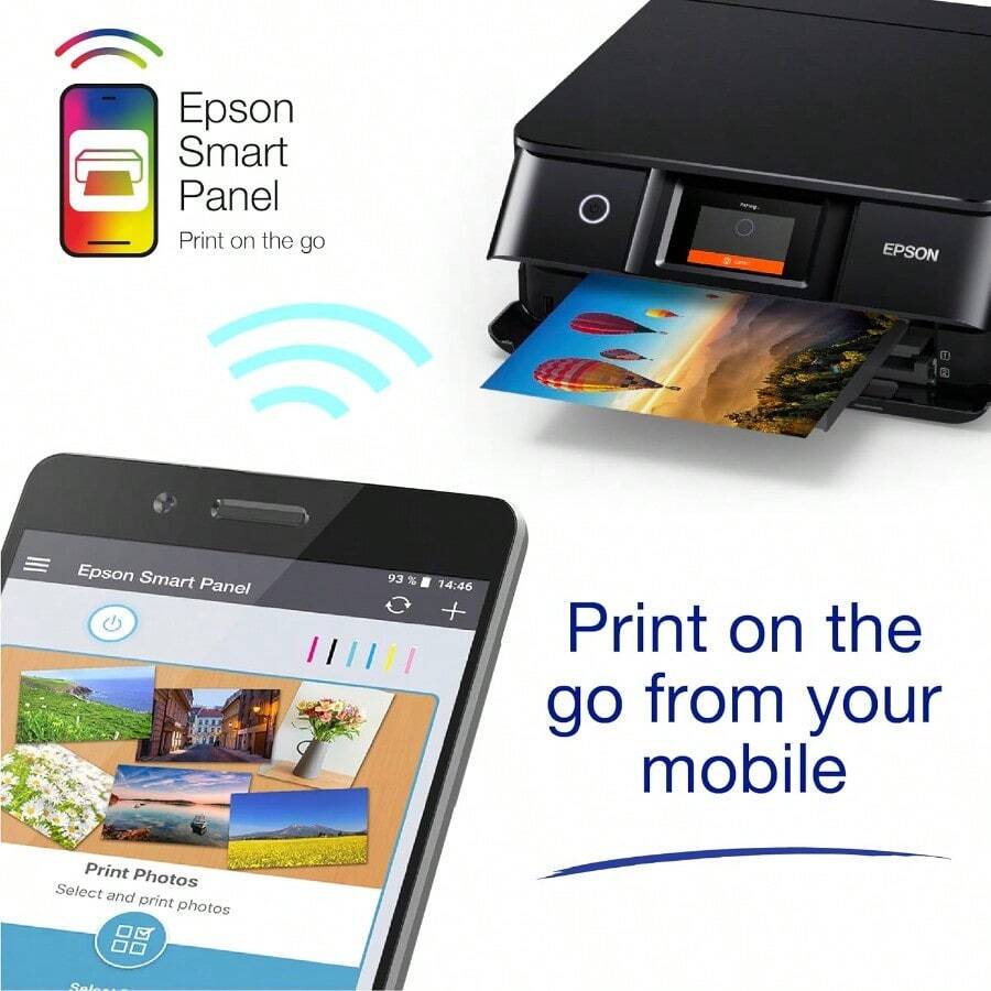 Epson Expression Photo XP-8700 A4 Multifunction Wireless Inkjet Printer ...