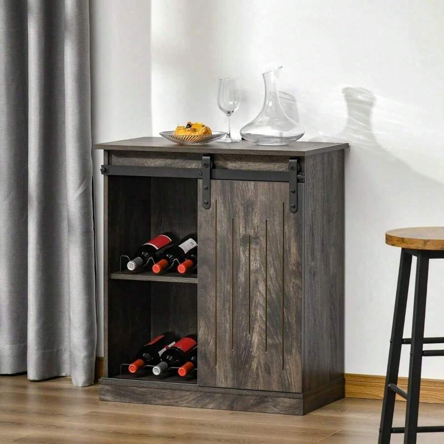 Industrial Wine Cabinet, Sideboard Storage Cabinet, Serving Bar Buffet ...