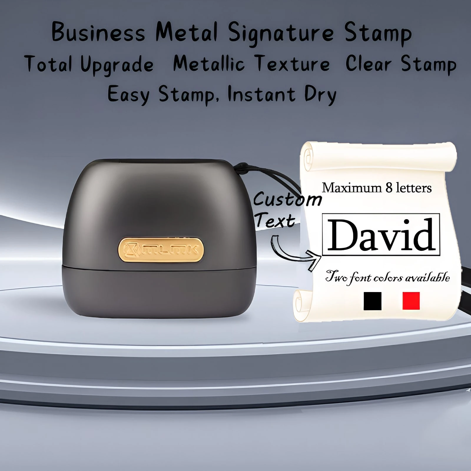 Customized Personalized Handwritten Signature Stamp Metal Craft ... Customized Personalized Handwritten Signature Stamp Metal Craft ...