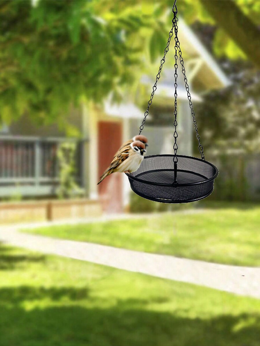 1pc Hanging Bird Feeder, Large Capacity Outdoor Hanging Wild Bird ...