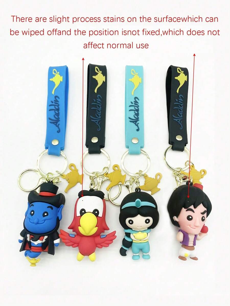 Disney 1Pc Cartoon Anime Character Keychain Car Bag Decoration Key ...