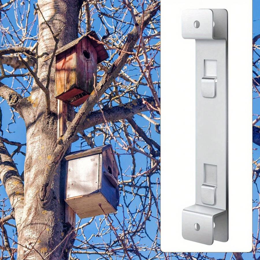 1 Set Bird House Brackets, Steel Bird House Mounting Bracket With ...