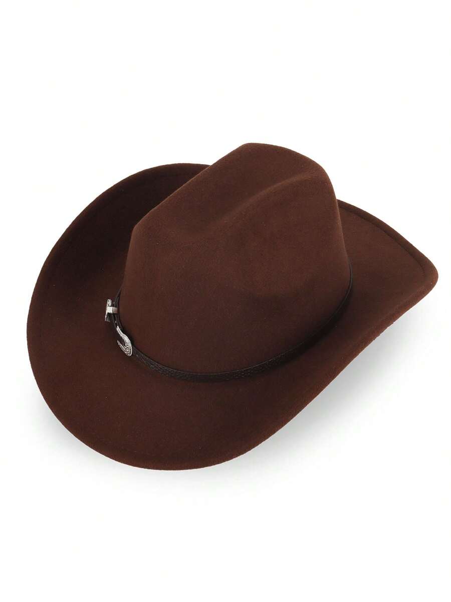 Western Cowboy Hats Studded Pinched Western Cowgirl Hats Wide Brim ...