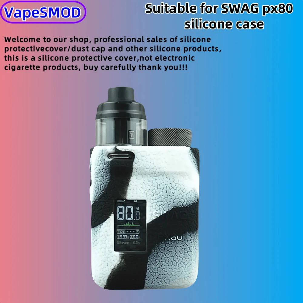 VapeSMOD Silicone Protective Case For VapeSMOD SWAG PX80 Vape Device ...