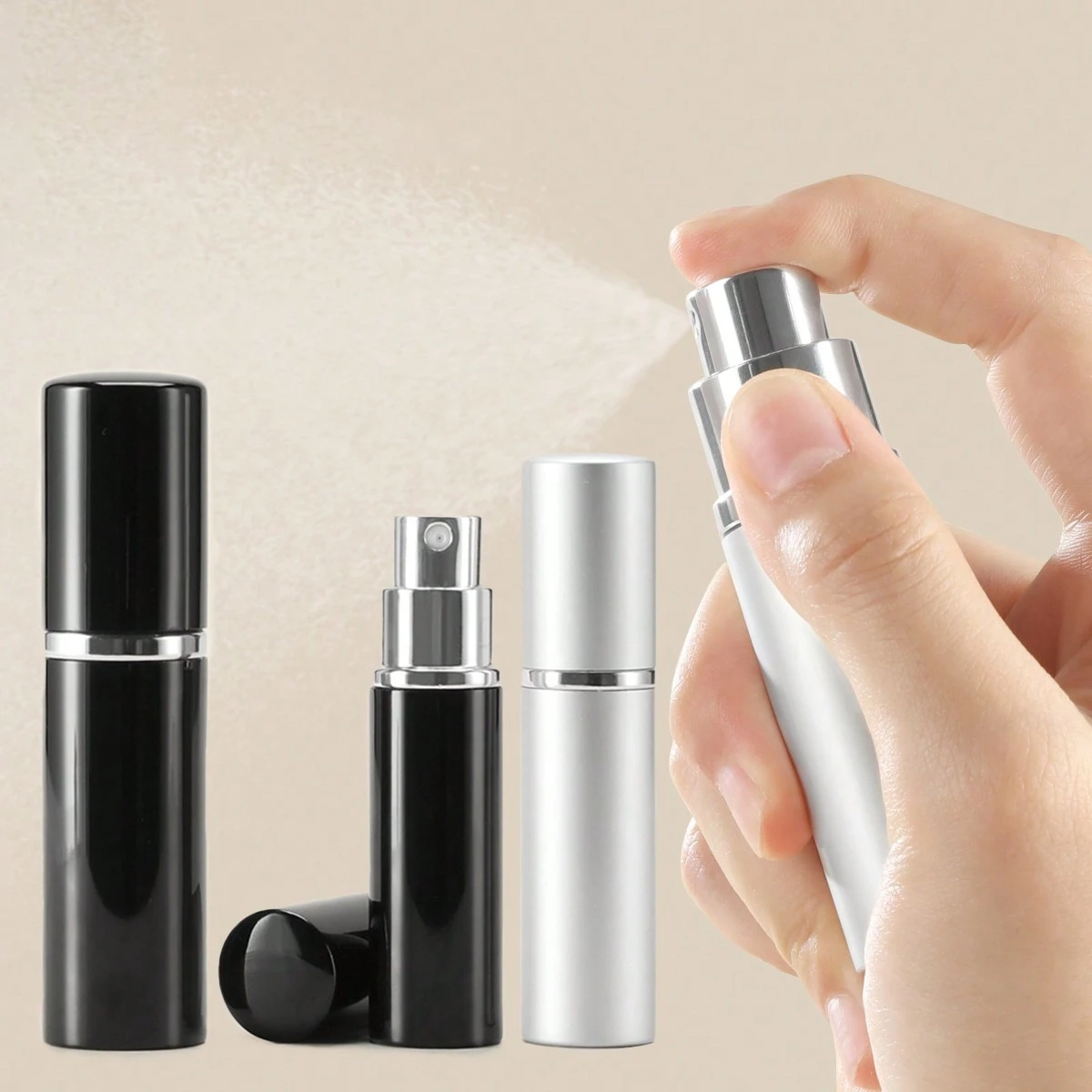 Refillable Travel Perfume Atomizer Bottle Mini Portable Spray Bottle ...