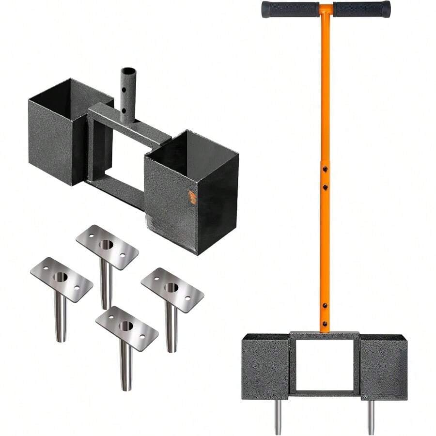 Coring Lawn Aerator Hand Tool 4 Replace Tines Cores Box Loosening ...