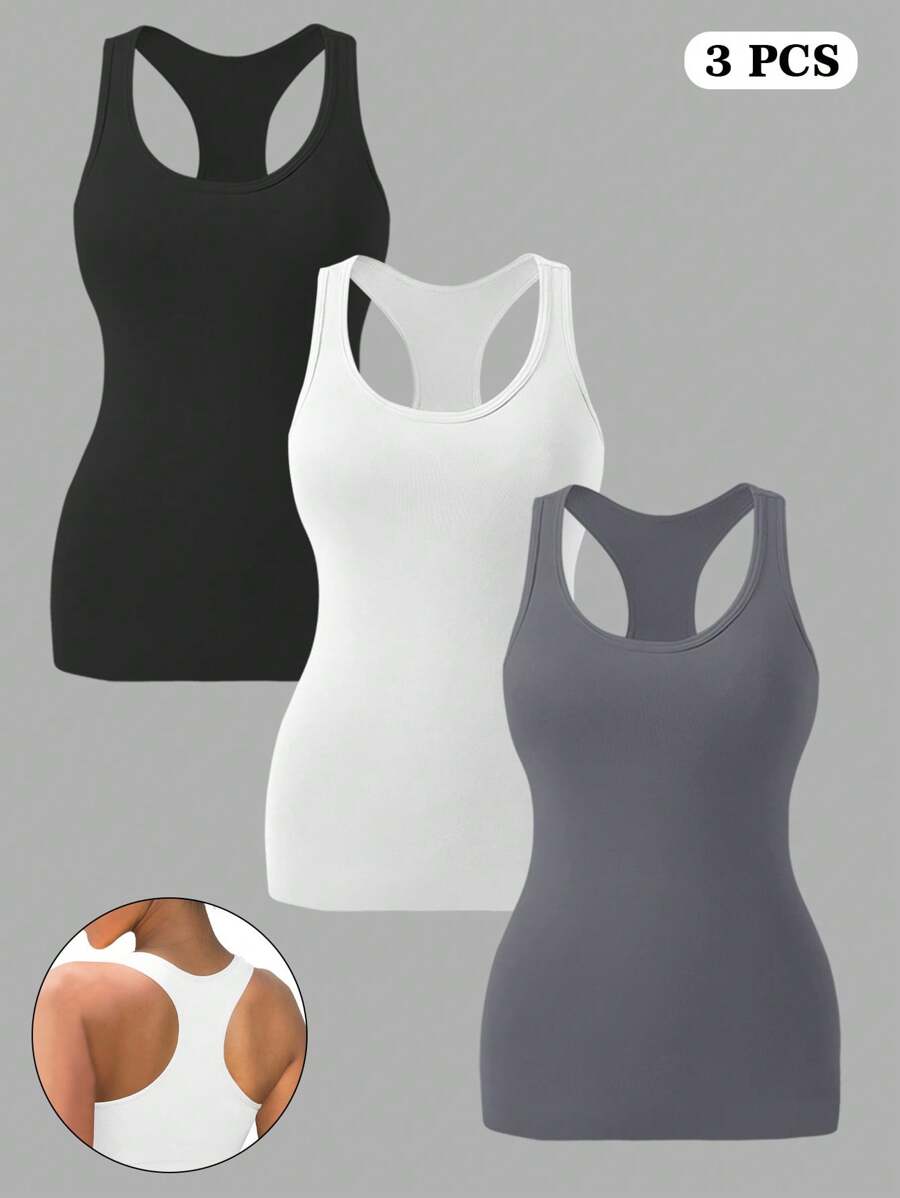 Women Tummy Control Shapewear Tank Tops - Seamless Compression ...