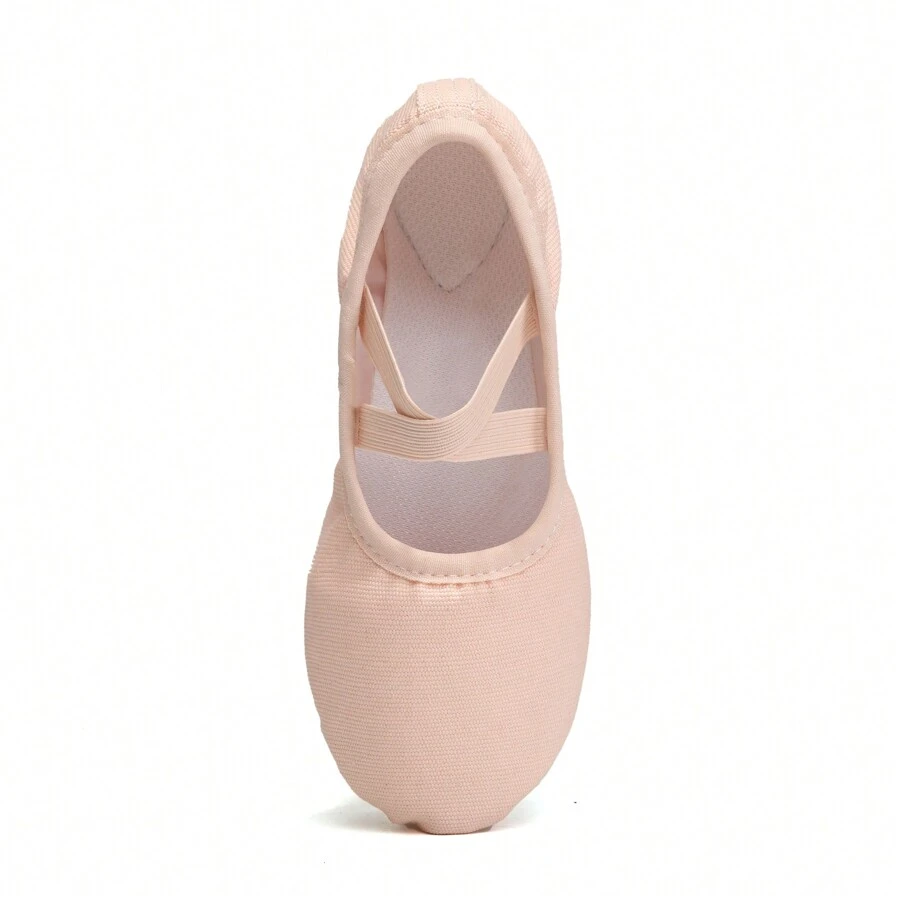 Ballet Shoes Canvas Flat Ballet Dancing Slippers Dance Shoes For Adult ...