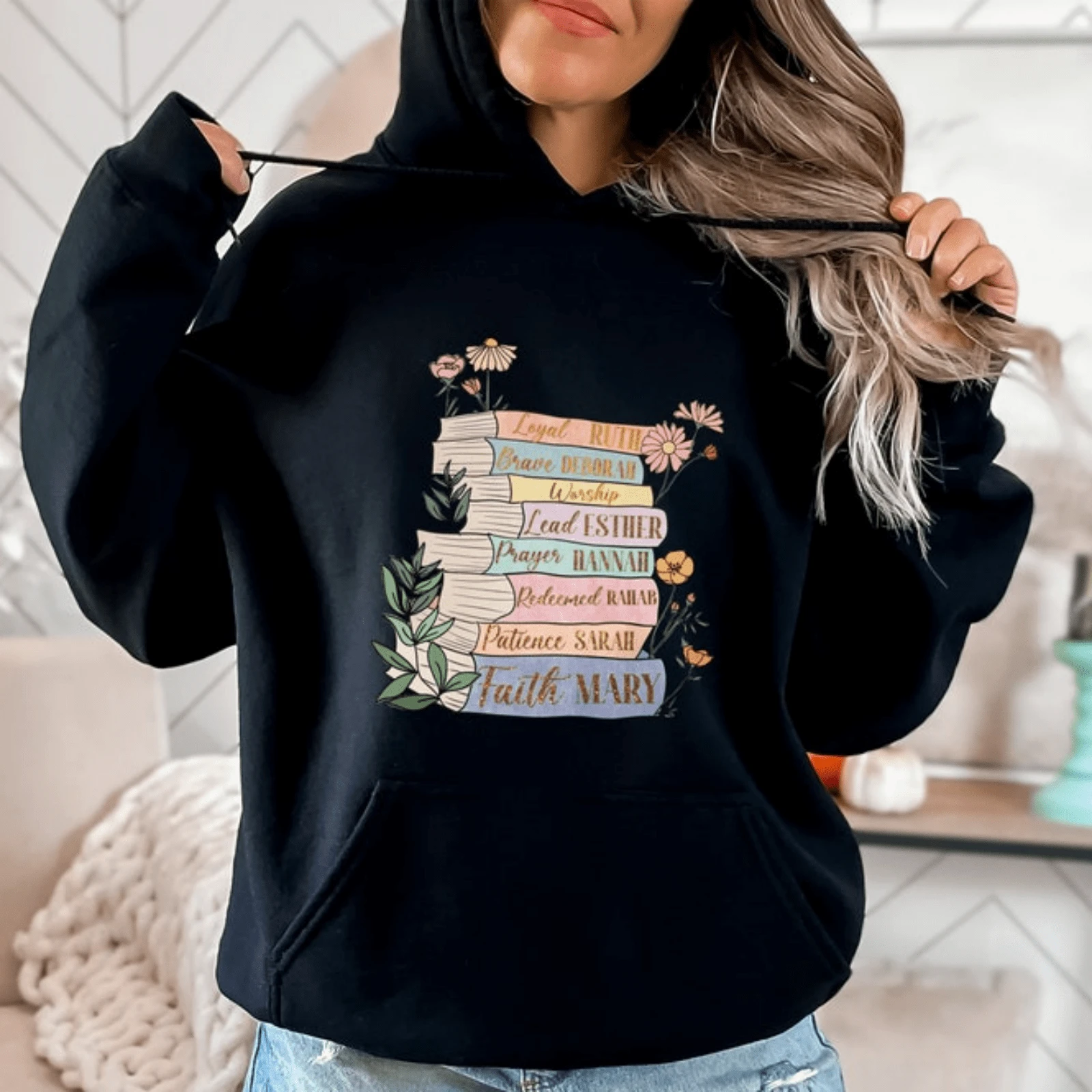 Women Of The Bible Hoodie Christian Hoodie Bible Verse Hoodie Faith ...