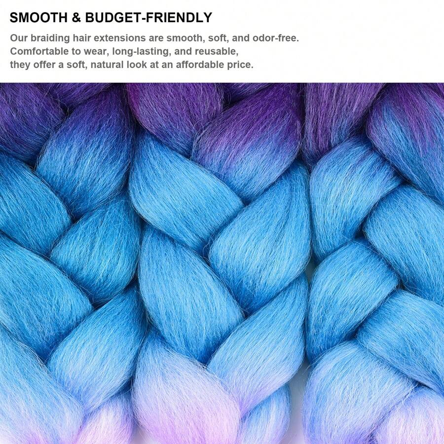 Yamel Ombre Braiding Hair Kanekalon Braiding Hair Synthetic Hair ...