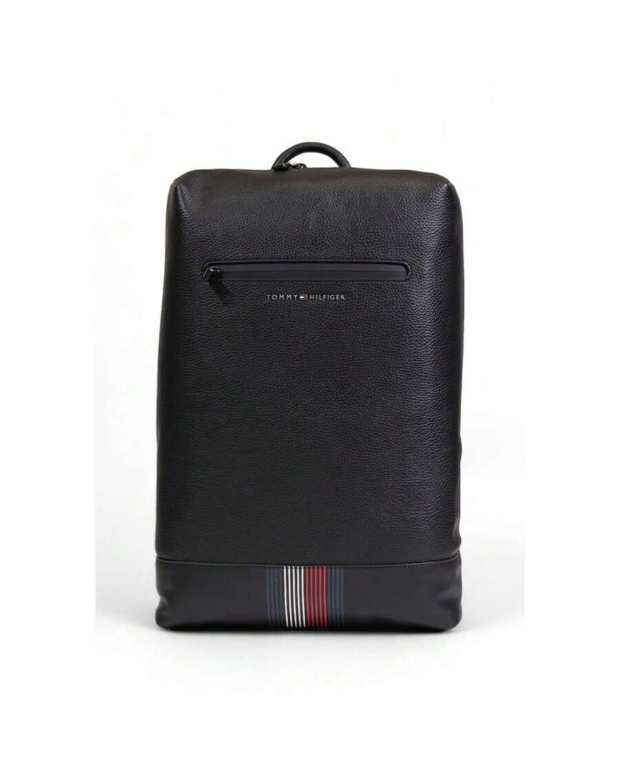 Tommy Hilfiger Polyurethane Structured Backpack | SHEIN USA
