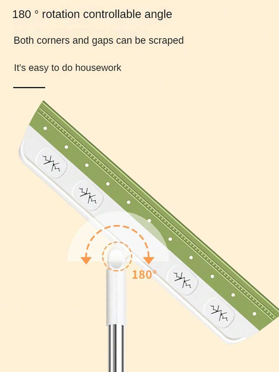 Magic Squeegee Broom, Silicone Bathroom Floor Squeegee, Glass Shower ...